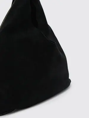 THE ROW Suede Shoulder Bag - Black