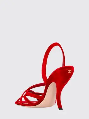 Valentino Garavani Velvet Slingback Sandals