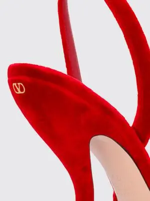 Valentino Garavani Velvet Slingback Sandals