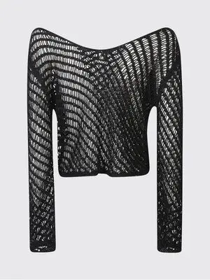 Pinko Sequined Mesh Top