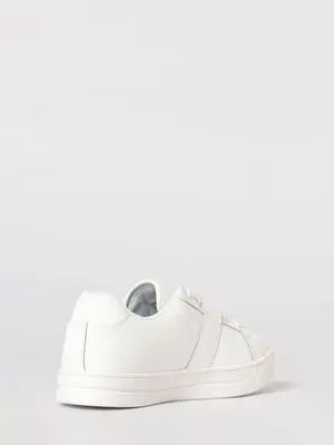 Versace Leather Sneakers - White