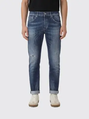 DONDUP Slim Fit Distressed Denim Jeans - Blue