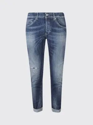 DONDUP Slim Fit Distressed Denim Jeans