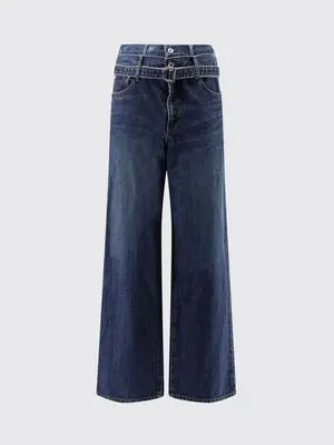 Sacai Cotton Denim Straight Jeans