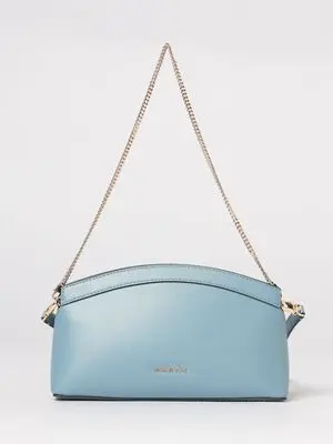 Michael Kors Shoulder Bag With Chain Strap - Blue