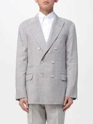 Brunello Cucinelli Double Breasted Blazer - Brown