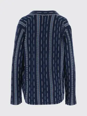 Guest In Residence Cashmere Striped V-neck Cardigan