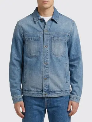 Men's Off-white Blue Denim