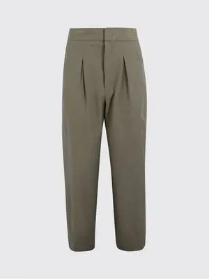 Soeur Viscose And Linen Blend Straight Trousers