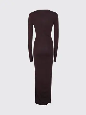 ENTIRE STUDIOS Viscose Midi Dress - Brown