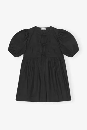 Ganni Gathered Day Dresses