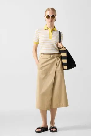 Bogner Jocy Wrap Skirt - Camel