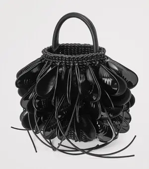 Loewe Leather Shell Bucket Bag