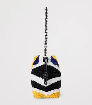 Loewe Medium Bead-embellished Flamenco Purse - Black