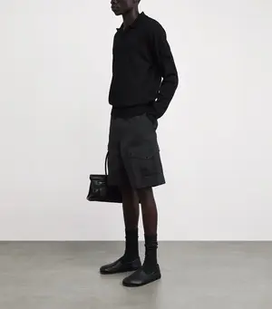 Stone Island Cotton-canvas All-weather Ghost Shorts