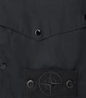 Stone Island Cotton-canvas All-weather Ghost Shorts