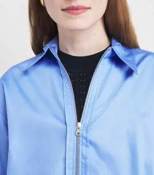 Sandro Cotton Zipped Shirt