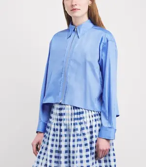 Sandro Cotton Zipped Shirt