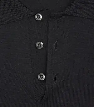 Stone Island Virgin Wool Ghost Polo Sweater