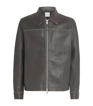 SAMSØE SAMSØE Leather Samilton Jacket