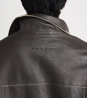 SAMSØE SAMSØE Leather Samilton Jacket