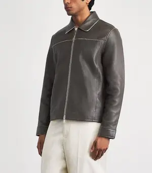 SAMSØE SAMSØE Leather Samilton Jacket