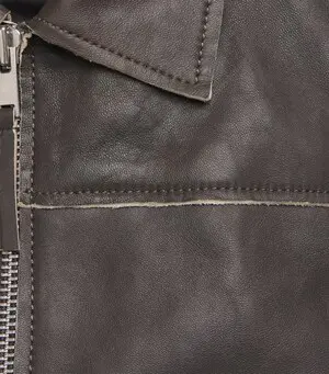 SAMSØE SAMSØE Leather Samilton Jacket