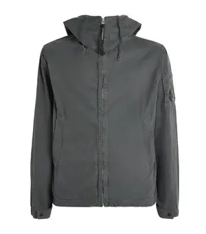 C.P. COMPANY Cotton Poplin Hooded Jacket