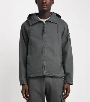 C.P. COMPANY Cotton Poplin Hooded Jacket