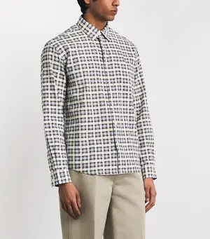 NN.07 Organic Cotton Check Deon Shirt