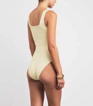 MAYGEL CORONEL Gemma Square-neck Swimsuit