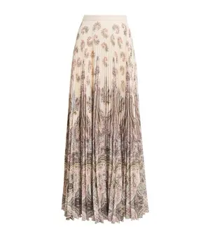 Etro Pleated Maxi Skirts