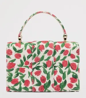 MALONE SOULIERS Mini Audrey Top-handle Bag - Red