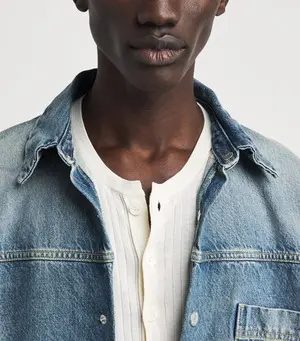 WON HUNDRED Denim Zayne Shirt - Blue