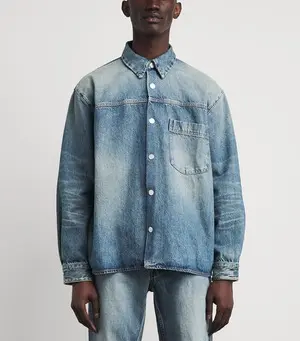 WON HUNDRED Denim Zayne Shirt - Blue