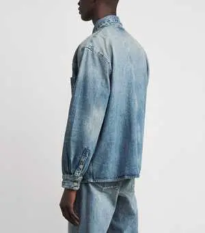 WON HUNDRED Denim Zayne Shirt - Blue