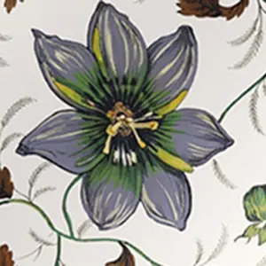 Max Mara Silk Twill Floral Scarf - White