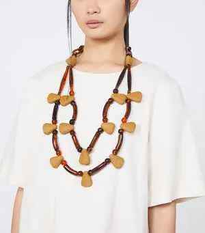 Max Mara Layered Statement Necklace