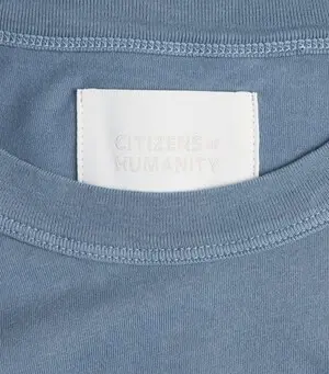 Citizens Of Humanity Organic Cotton Everyday T-shirt - Blue