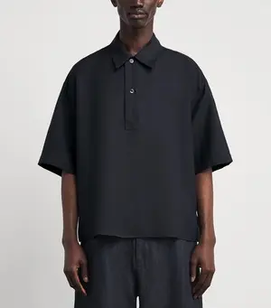 Studio Nicholson Cropped Polo Shirt
