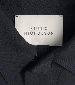 Studio Nicholson Cropped Polo Shirt
