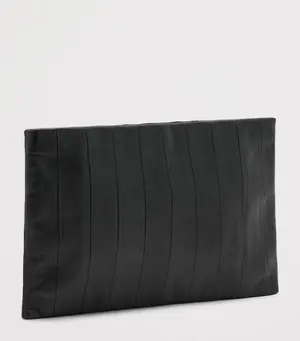 ALLSAINTS Leather Panelled Bettina Clutch