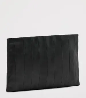 ALLSAINTS Leather Panelled Bettina Clutch