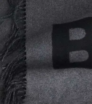 BOSS Wool-blend Rikard Scarf - Grey
