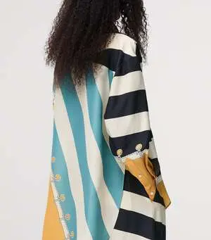 Loewe Printed Silk Shirt - Orange