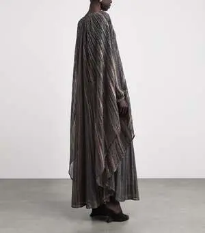 Missoni Sequin-embellished Stripe Maxi Dress - Brown
