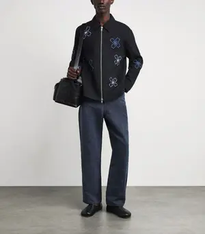 WAX LONDON Embroidered Floral Eldon Jacket