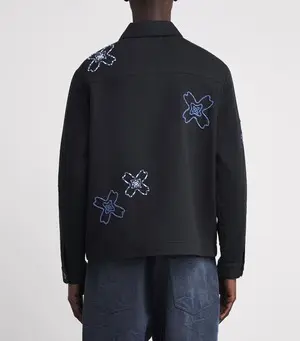 WAX LONDON Embroidered Floral Eldon Jacket