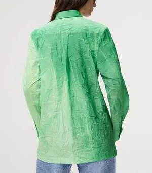 Loewe Cotton-blend Gradient Shirt - Green