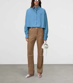 Loewe Cotton Cropped Shirt